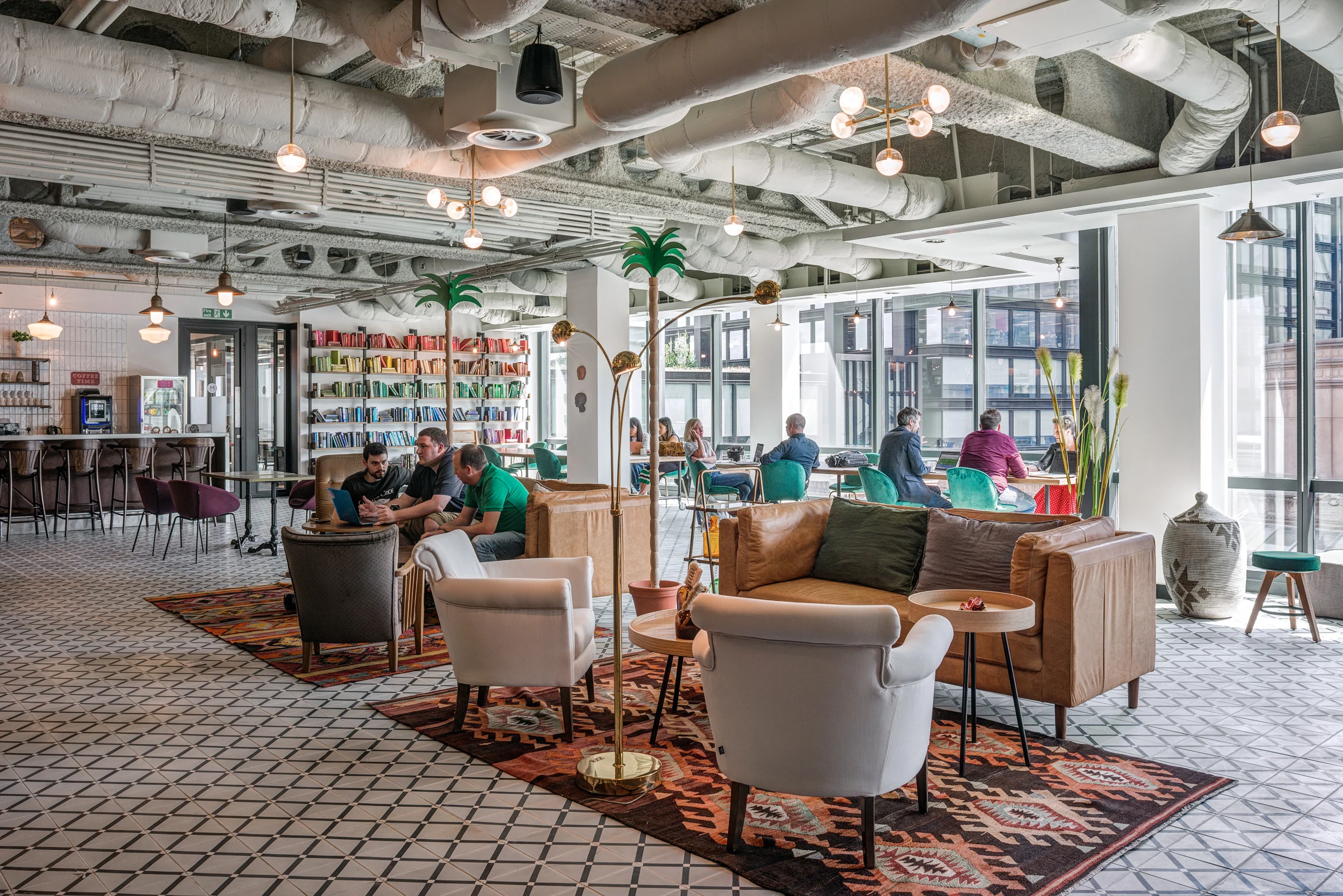 Vibrant Coworking Space Design for Mindspace Shoreditch - Modus
